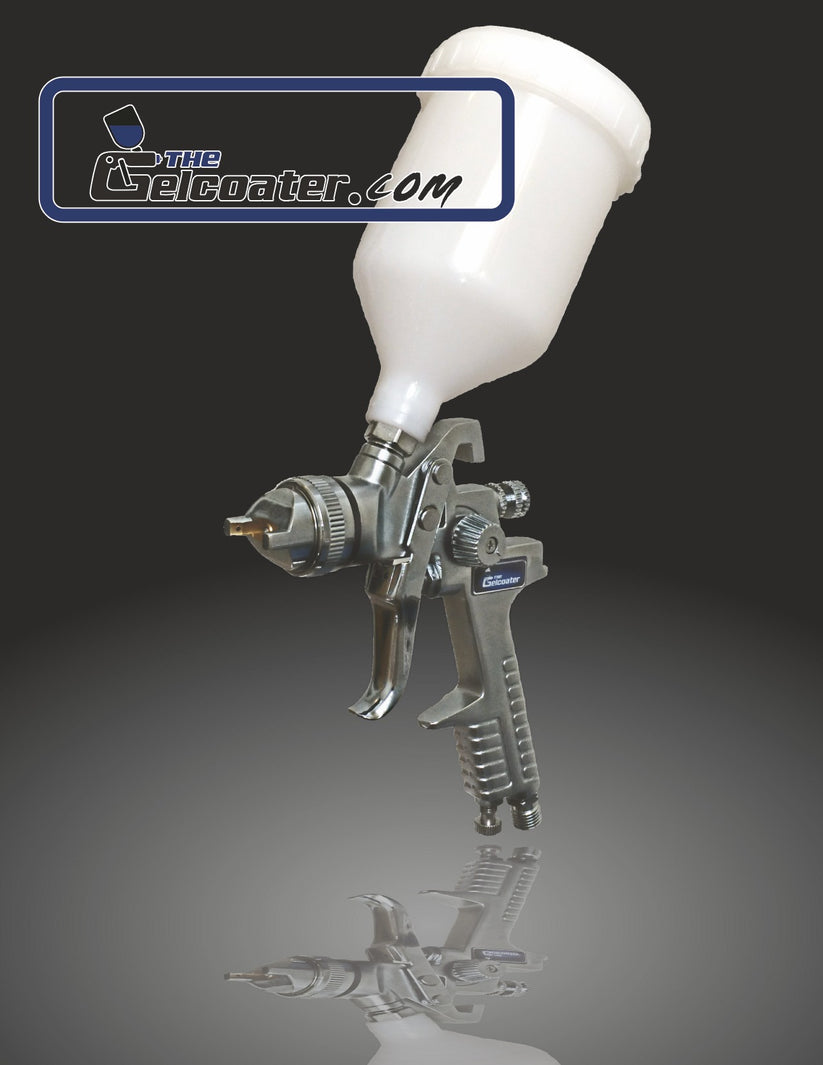 G-Two-Five (G2.5) HVLP Gelcoat & Resin Spray Gun with 1.4mm to 2.5mm N ...